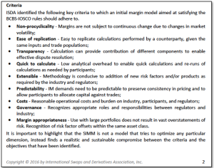 Uncleared Margin, ISDA SIMM and FRTB SA